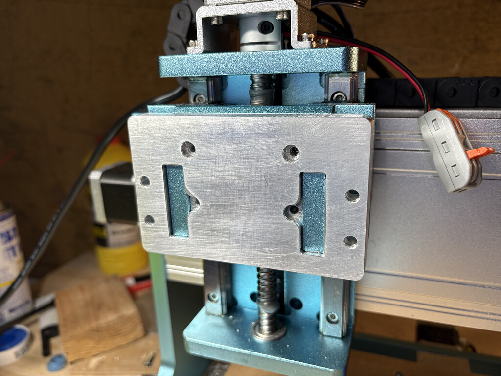 Adapter plate for a 1.5kW spindle on my Genmitsu 3030 - Showcase ...