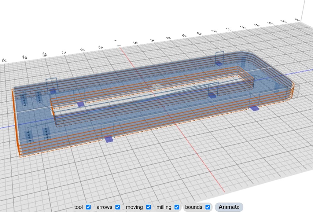 Double passes on inner cutout - CAM - GridSpace Forums